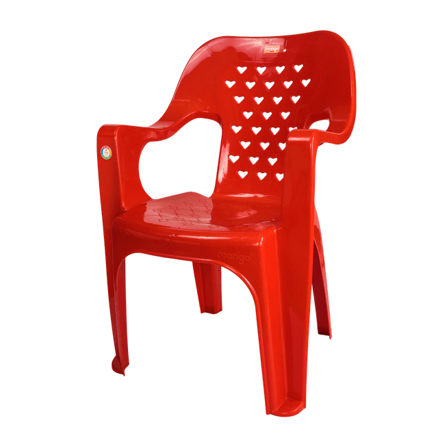 Silver - Modern Plastic Chair