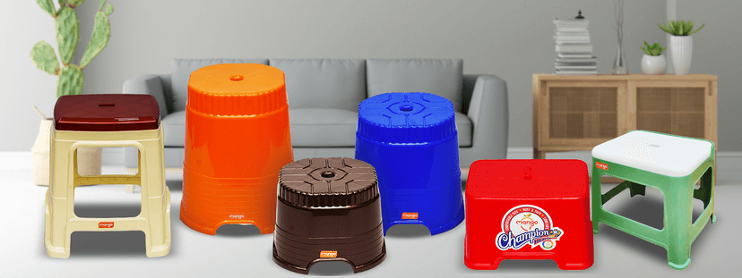 Plastic Stool Online | Plastic Sitting Stool | Mango Chairs